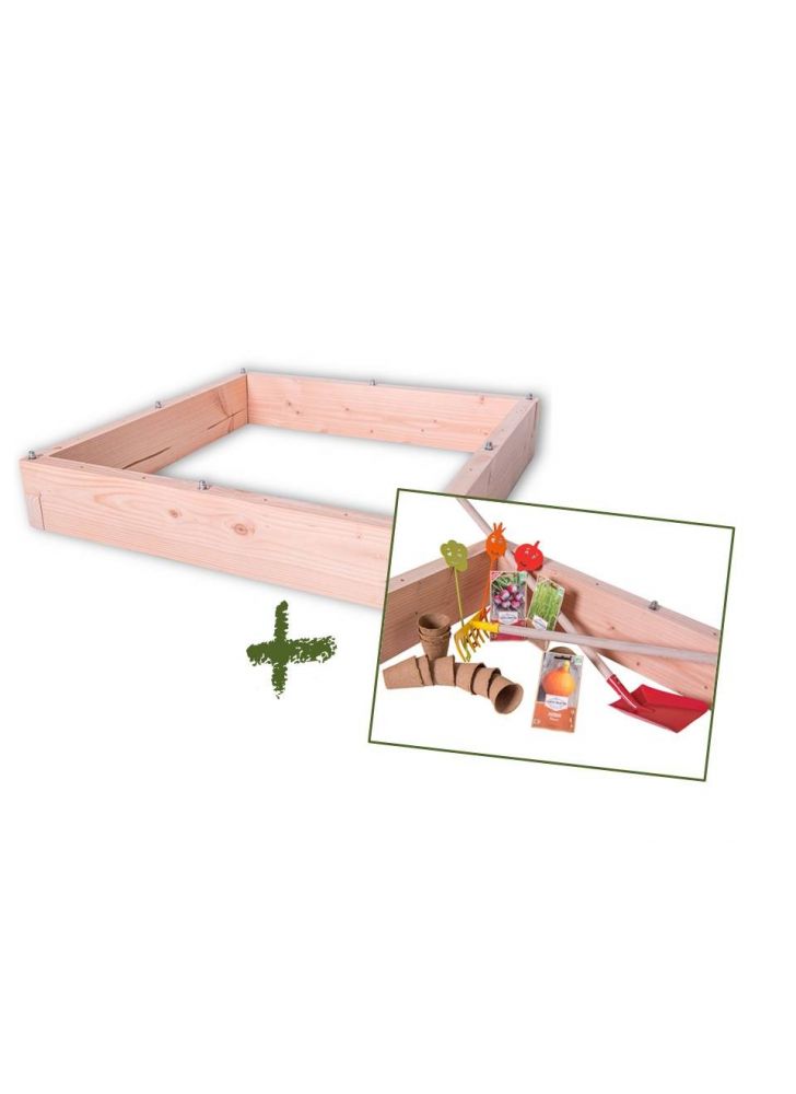 Mon Potager Enfant et Carré Potager BASIK, carré potager écoresponsable ...